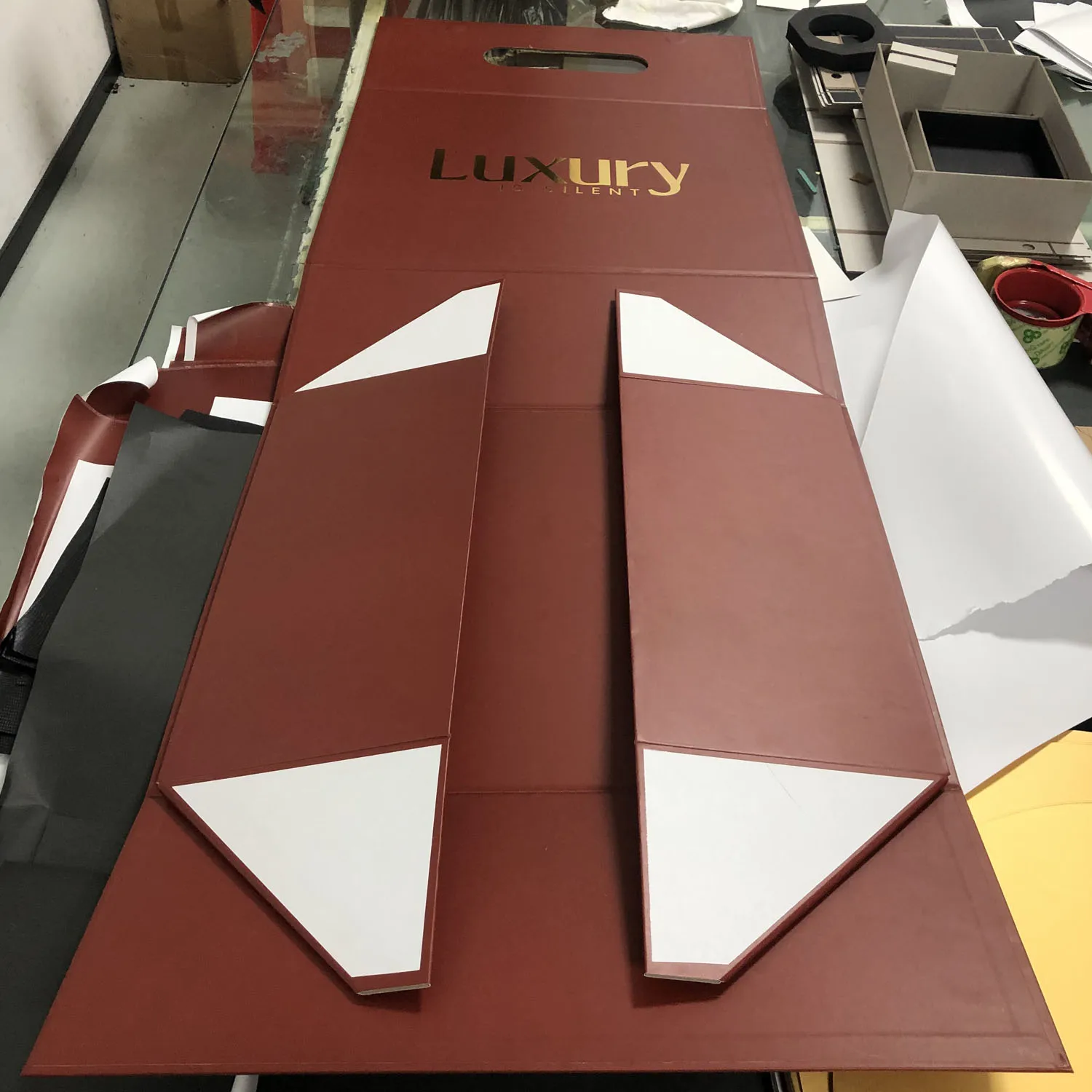 Luxury Gift Packaging - Custom Boot Boxes with Handles