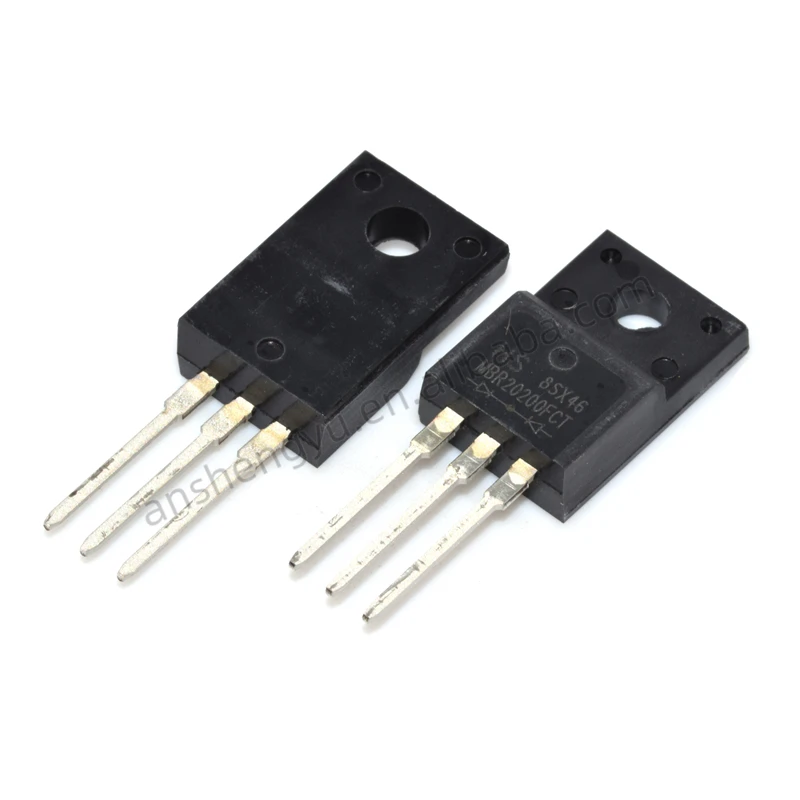 Copoer New Original Mbr20200fct Mbr20200 20200 Ic Chips Rectifier Diode ...