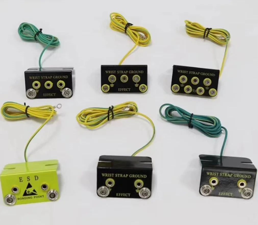 Esd Bench Mount Ground Block With Four Banana Jack Receptacles - Buy ...