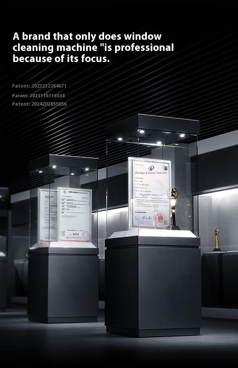 X7 Electric Window Cleaning Robot - High-Rise & Automatic