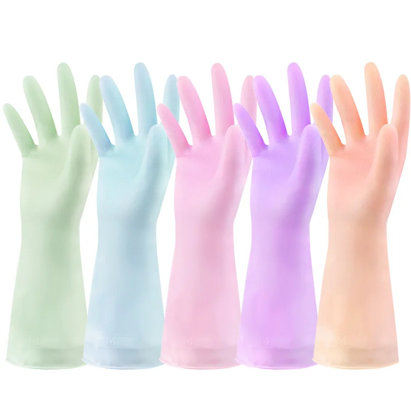 Durable Rubber Gloves - Ideal for Kitchen and Cleaning