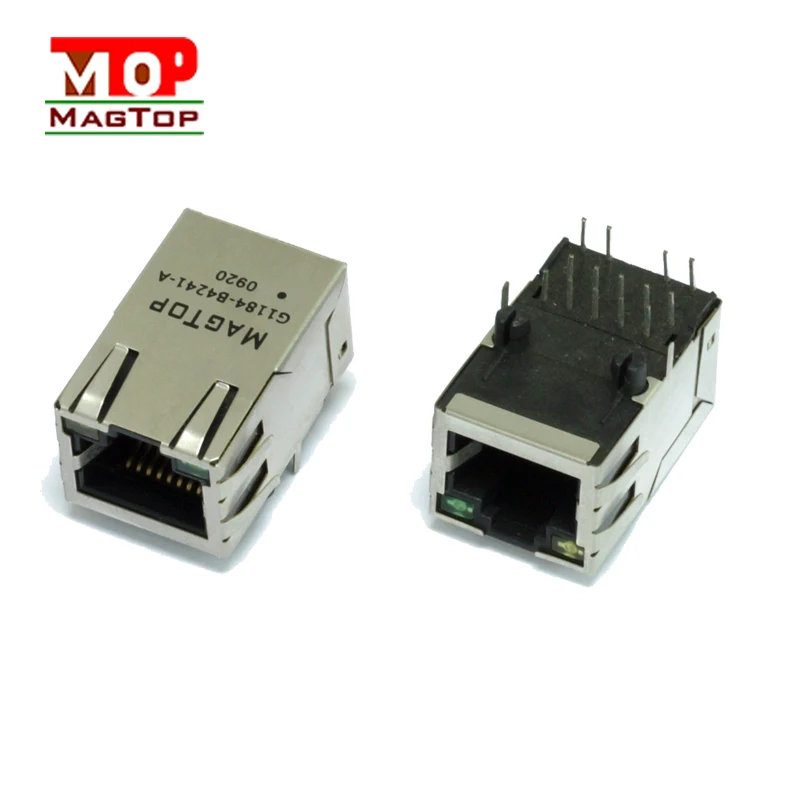 RJ45 1x1 Connector - Power over Ethernet (poe) 10/100BASE-TX