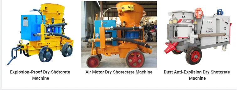 PZ 7 Aliva Dry Shotcrete Concrete Spraying Gunite Machine price for ...
