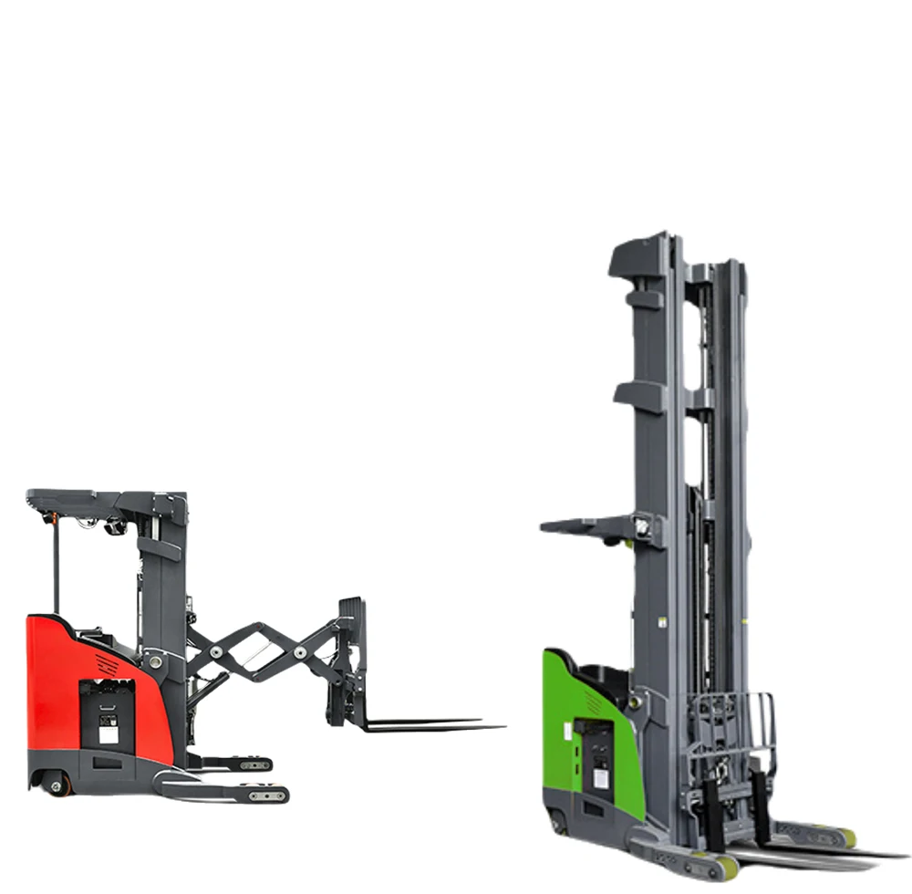 Forklift Truck CQD15S CQD20S Double Deep Scissor Reach Truck Forklift ...