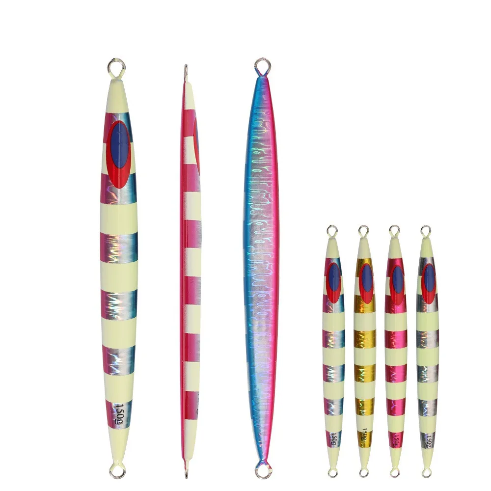 Rakuyu Big Fishing Lure Nighttime Vertical Jigging Metal Lure Available ...