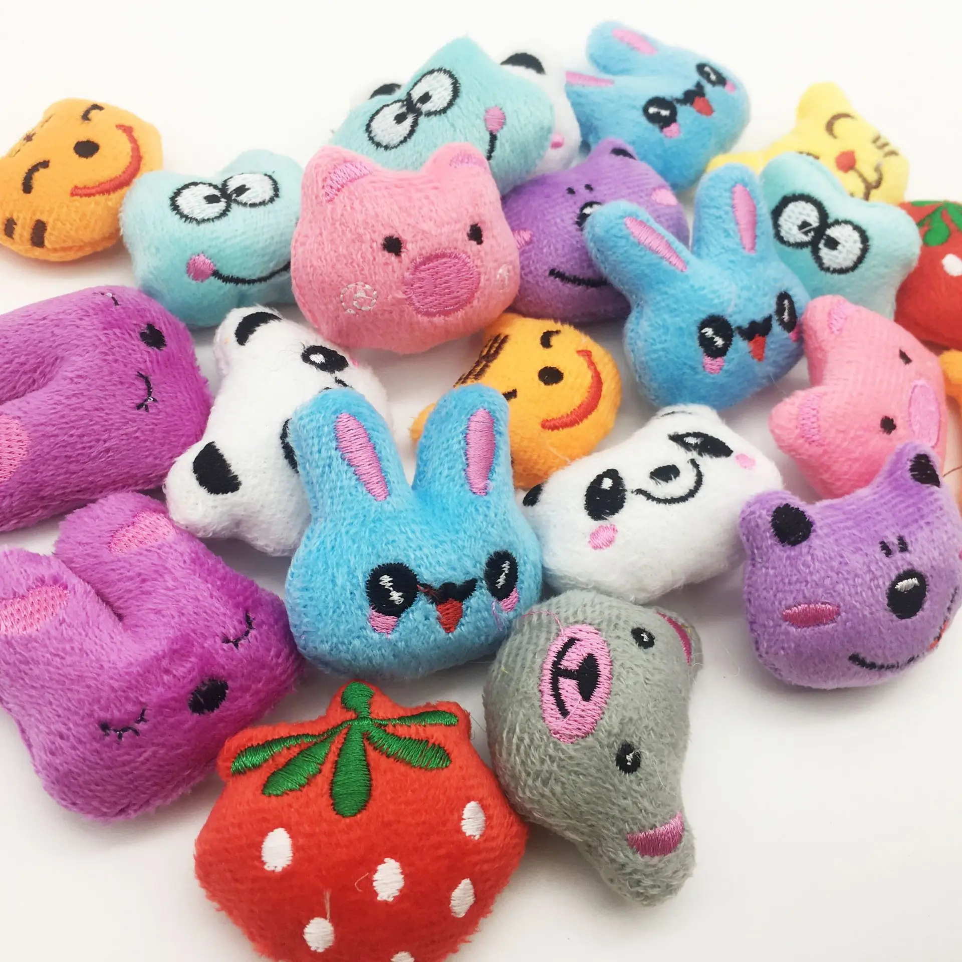 Mini Plush Cartoon Animal Toys - DIY Fun for All Ages