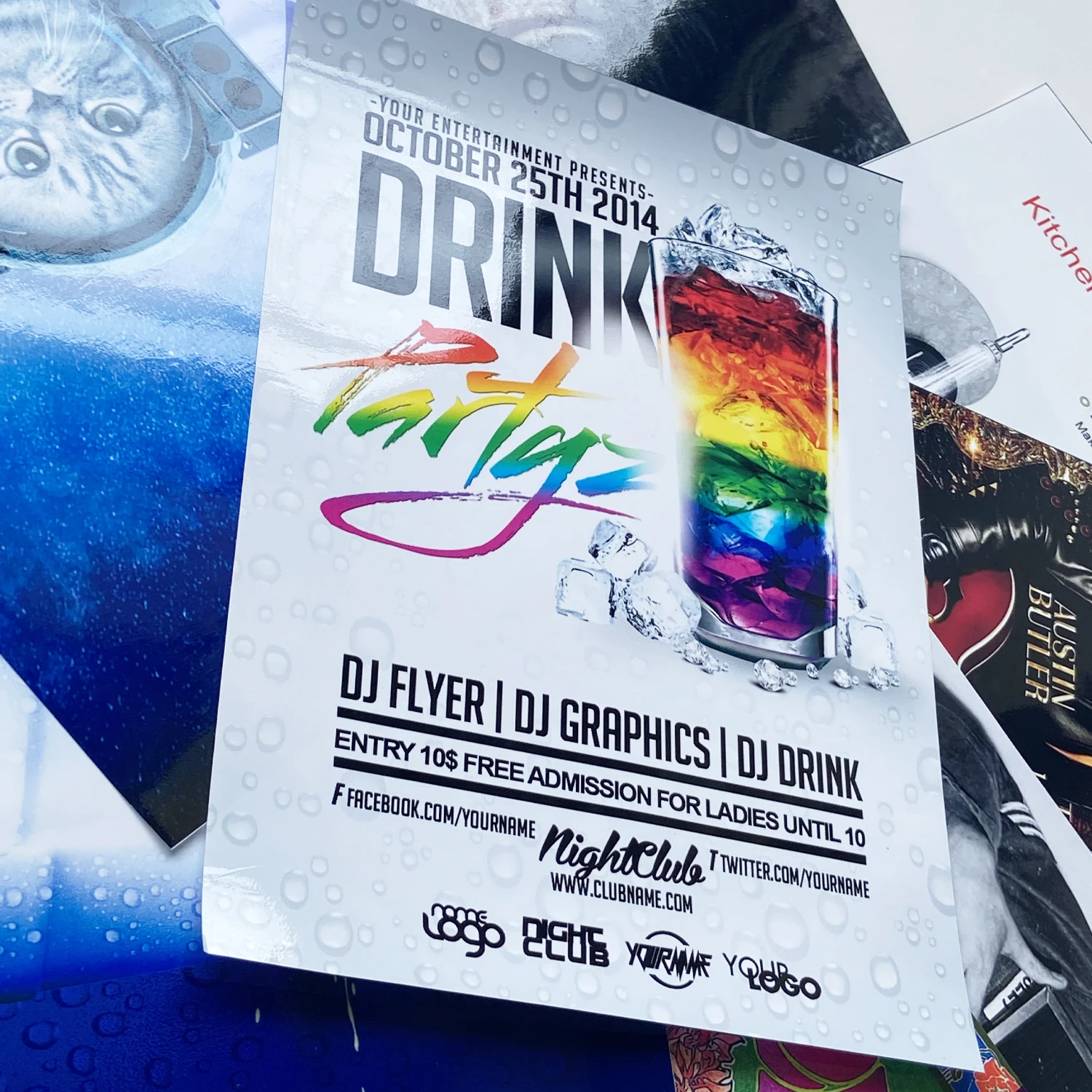 Custom Advertising Poster Printed Glossy Or Matte Laminated Digital ...