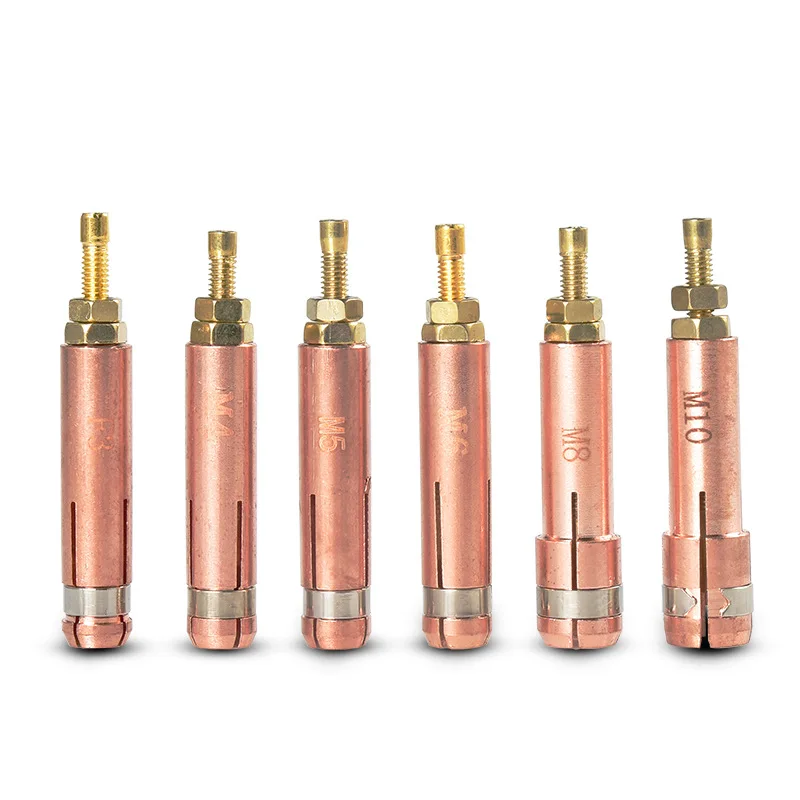 Copper Stud Welding Collets For Stud Welding Gun M3 M4 M5 M6 M8 M10 ...