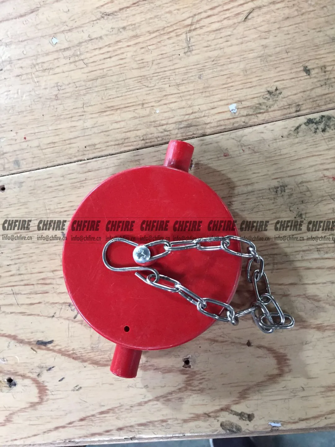 2 1/2" Fire Hydrant Plastic Cover - Durable & Red Chrome