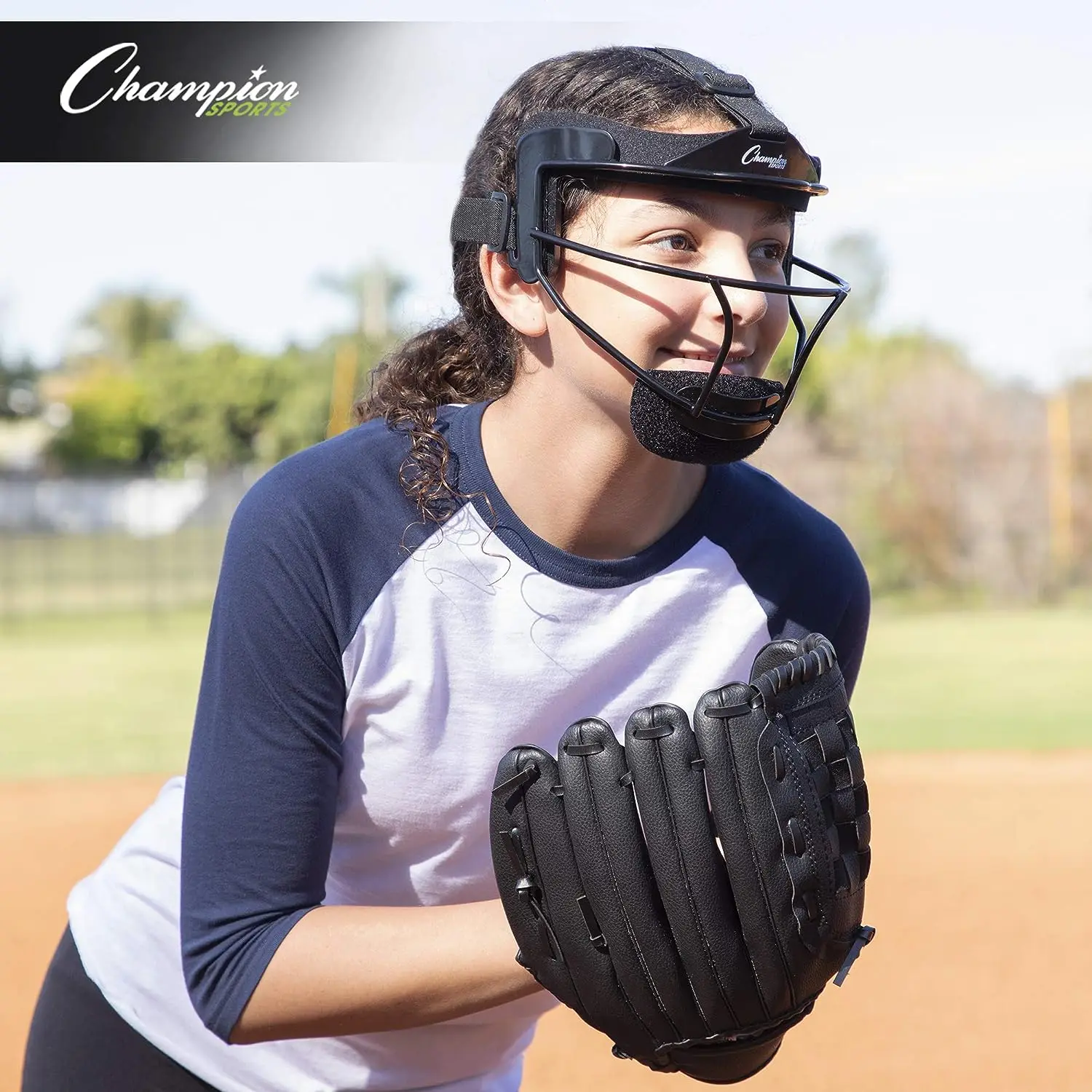 Sports Softball Fielder Face Mask Professional Hairdresser Face Mask ...