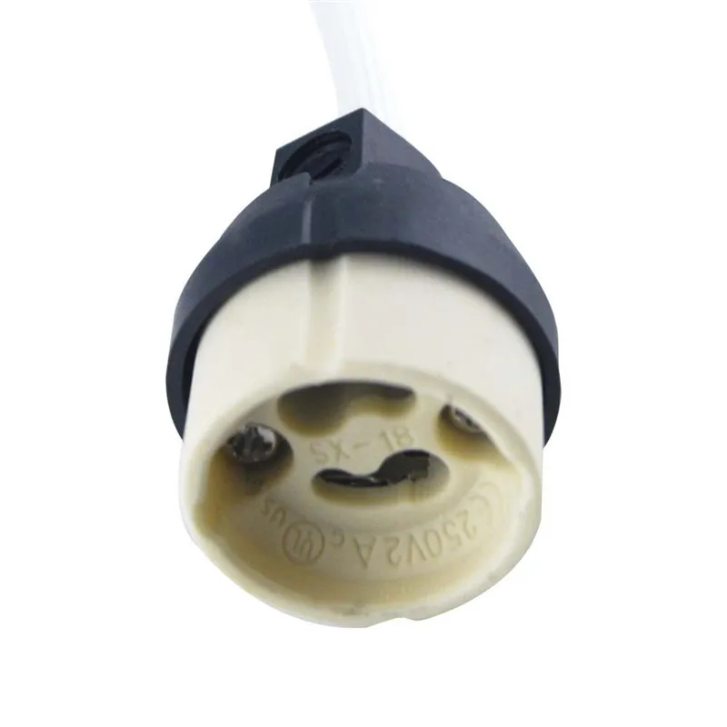 15cm GU10 Connector - Ceramic Halogen Lampholder with Junction Box