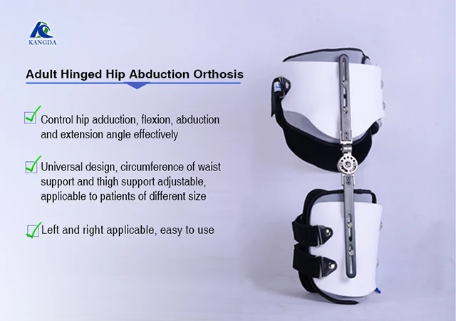 Adult Hinged Hip Abduction Orthosis Fixation Hip Support Adjustable ...