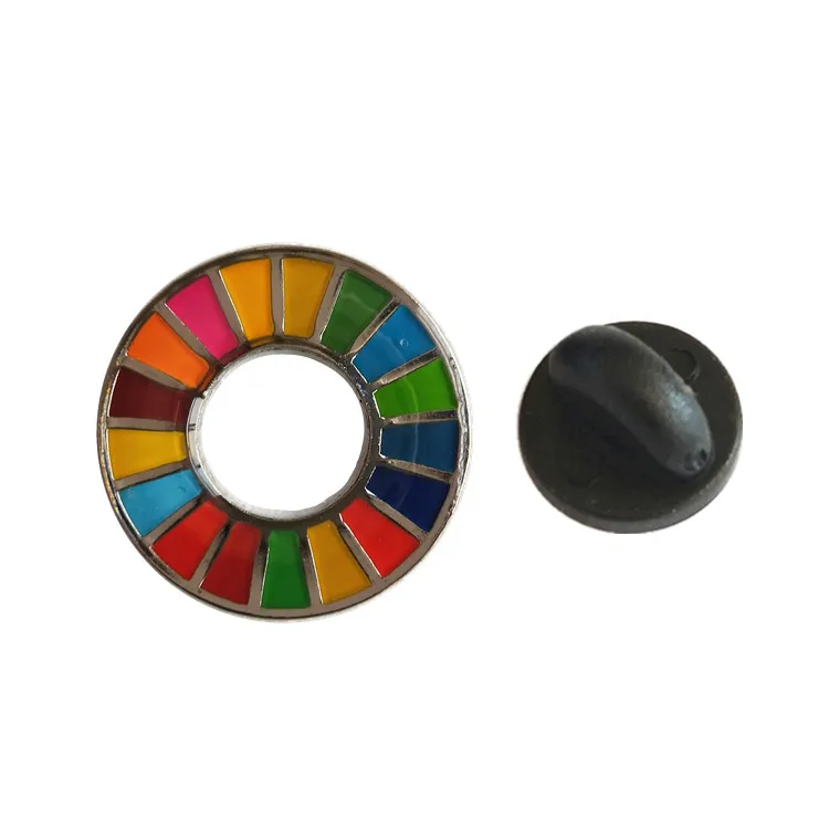 Custom Sustainable Development Goals 2030 Sdgs Resin Epoxy Soft Enamel ...