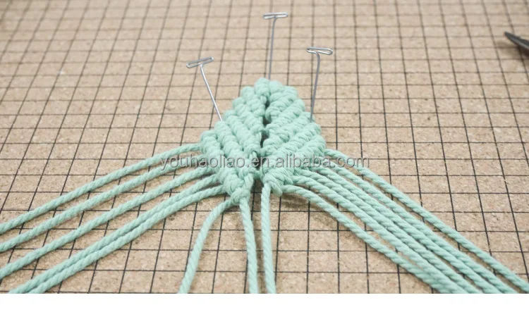 Macrame Board with Scale - Perfect DIY Tools for Weaving
