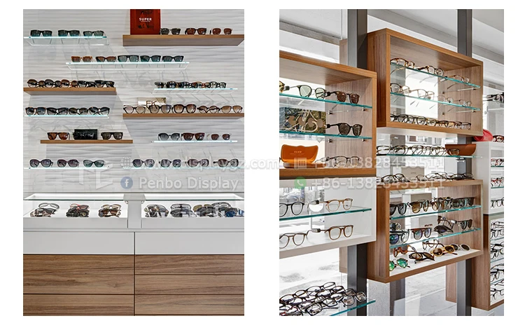 Modern Optical Shop Interior Decoration Wooden Optical Shop Products ...