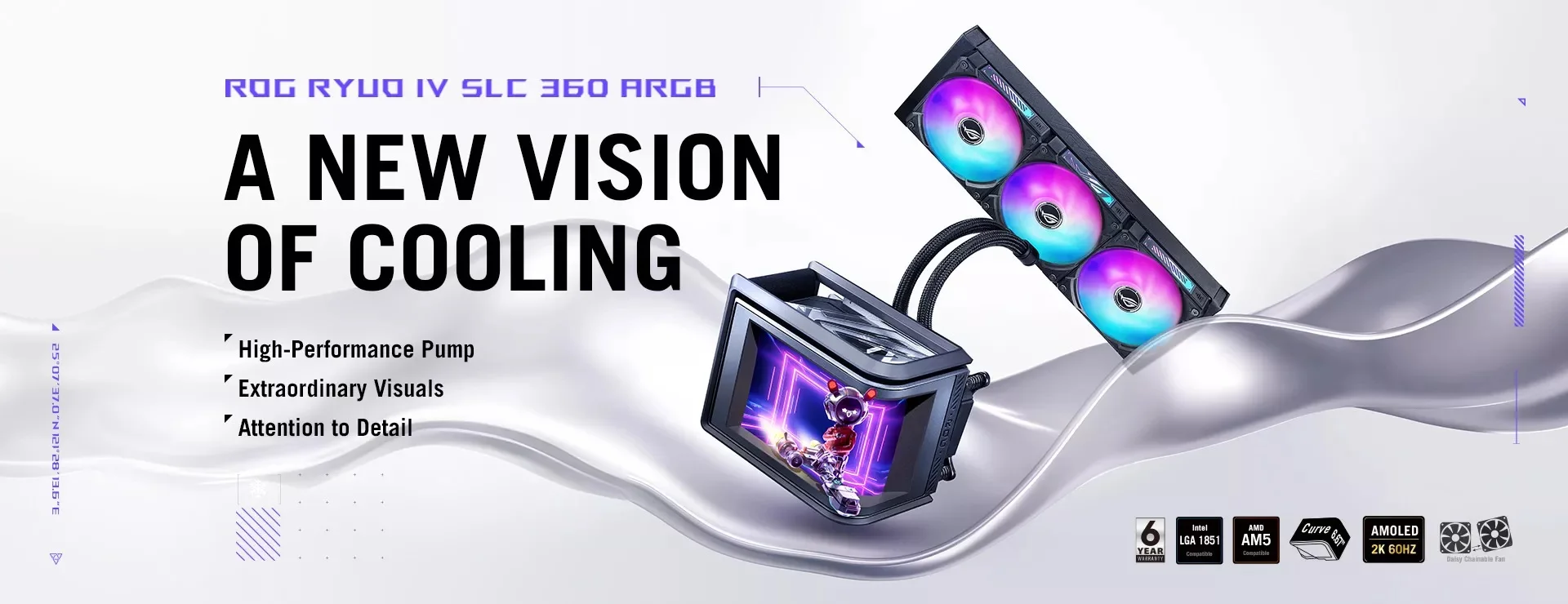 ROG RYUO IV SLC 360 ARGB - Efficient CPU Cooling Solutions