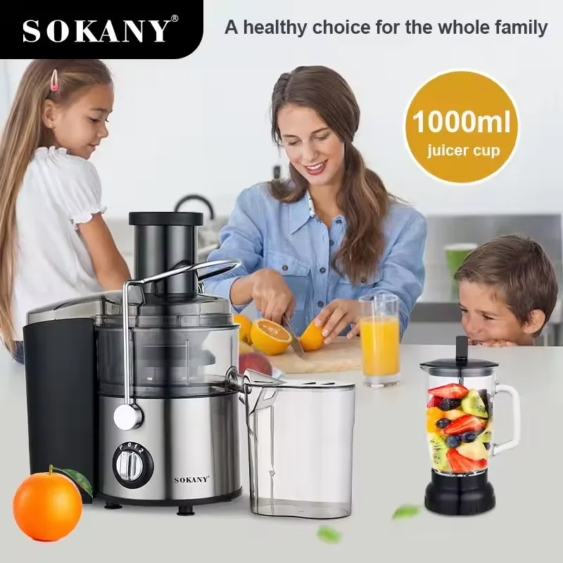 Sokany 4 in 1 Slow Juicer - Efficient & Versatile Extractor
