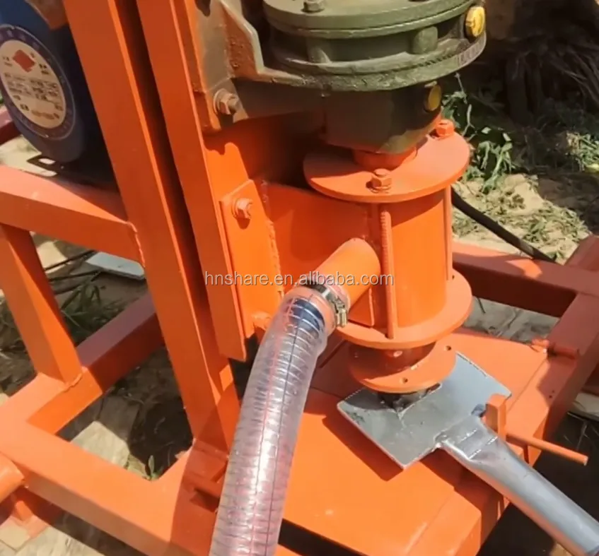 100m Water Well Rig Drilling Machine Portable And Water Drilling Rig ...