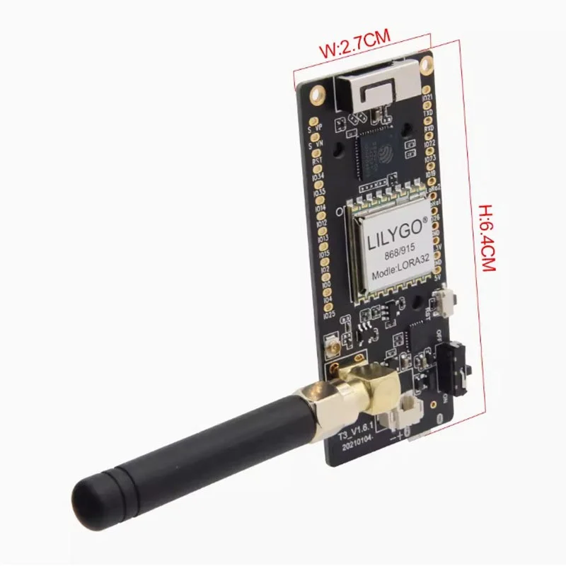 TTGO LoRa32 V2.1 ESP32 OLED WIFI Wireless Module CH9102F Lilygo ...