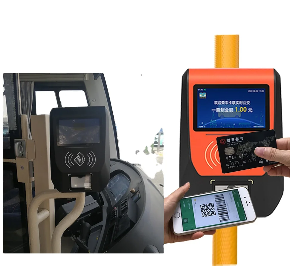 4G Android Onboard Bus POS Terminal for Cashless Payments