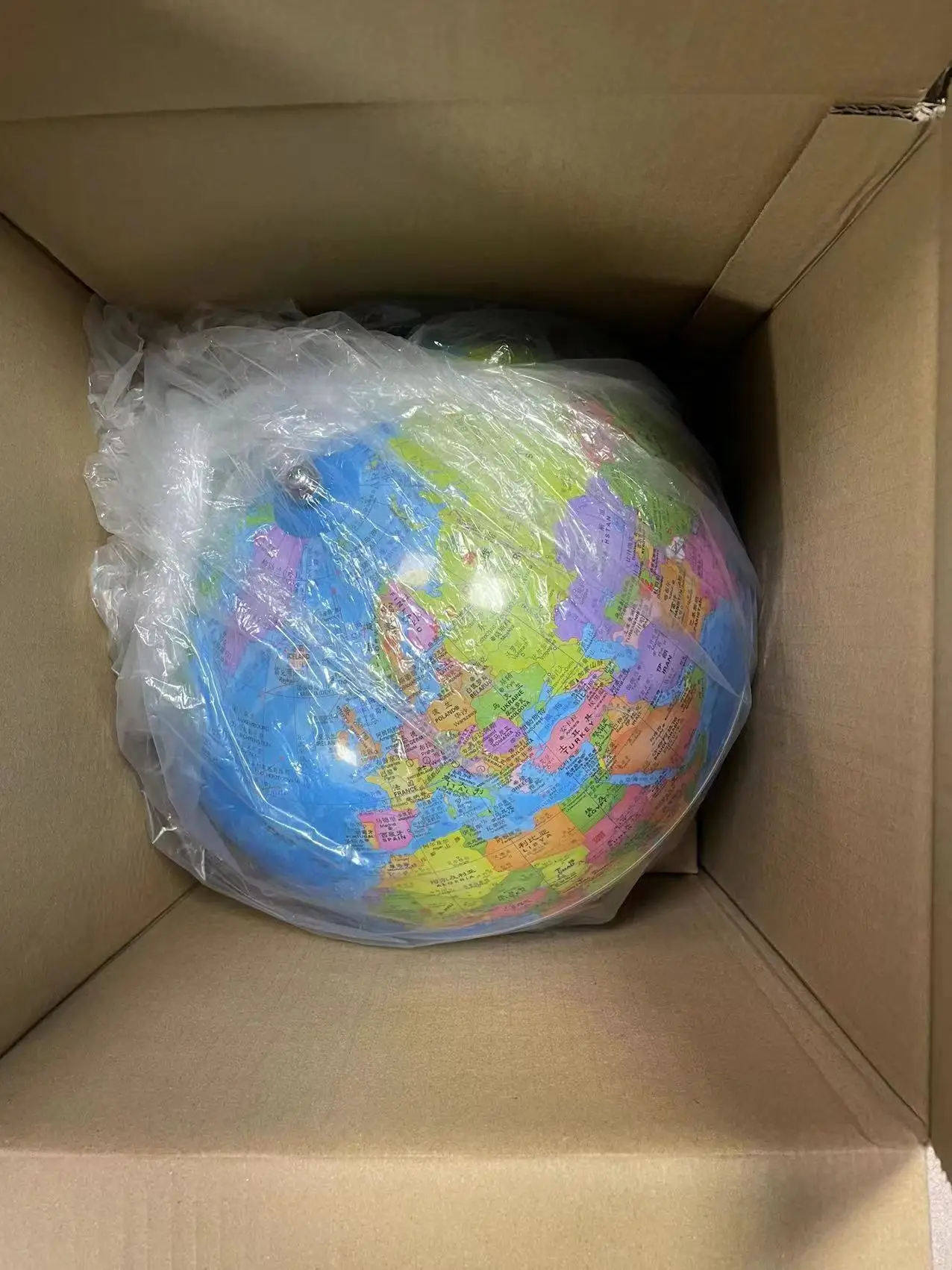 Interesting Big Globe Toy - DIY Whiteboard Geography Gift