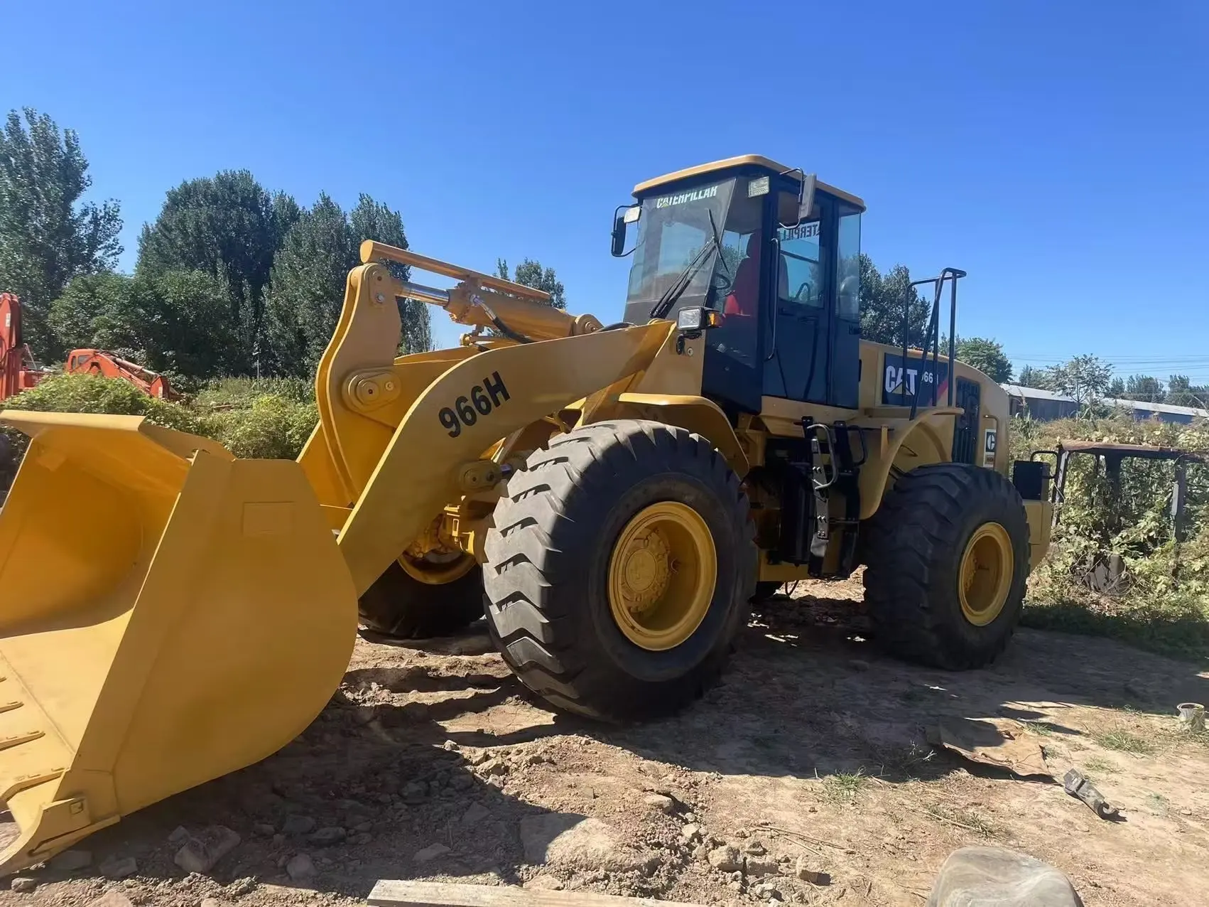 Cat Caterpillar Cat966l Cat966h 6tons Front End Used Cat 966h Wheel ...