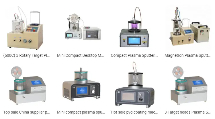 Gold Sputtering - Plasma Sputter Coating Machine for SEM