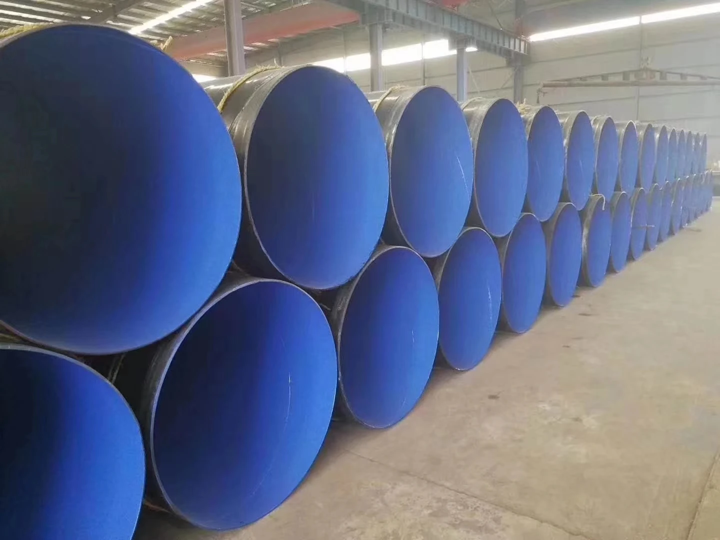 Api 5l Steel Pipe With 3lpe Coating For External And Fbe Coating ...