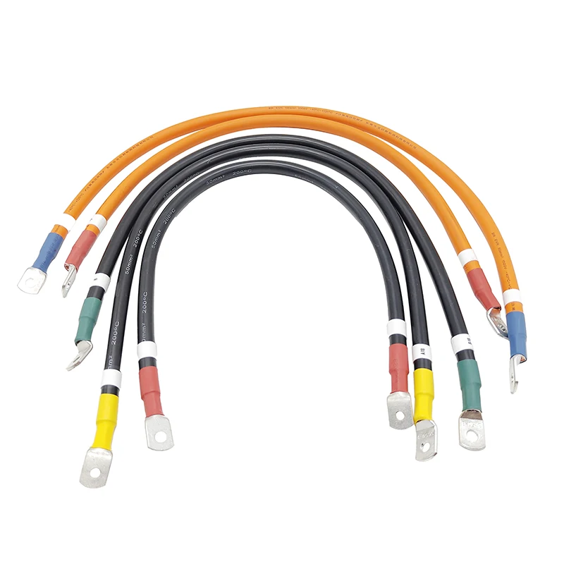 Custom Ring Lugs Terminal Wire Solar Dc Cable Assembly Car 25 Mm2 Pvc ...