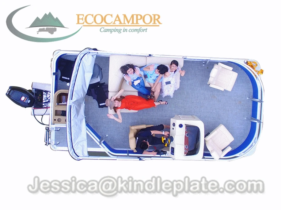 DIY Build Aluminum Pontoons Float Tube for Pontoon Boat - Durable ...