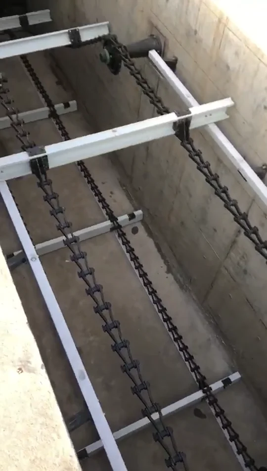 Rectangular Sedimentation Tank Portable Sludge Scraper Sewage Treatment ...