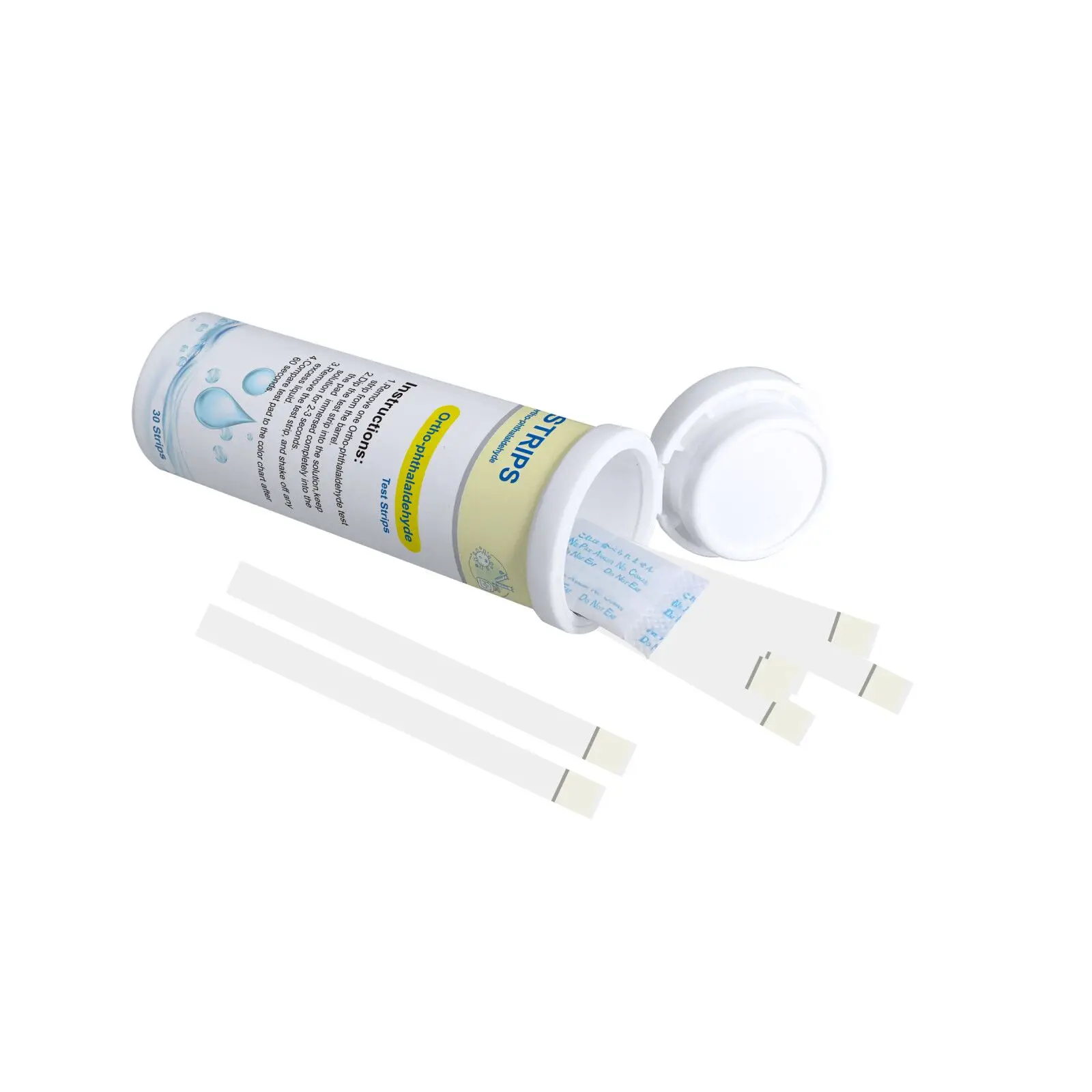 Pool Spa Ortho-Phthalaldehyde Water Test Strips OPA Fast Test Strips