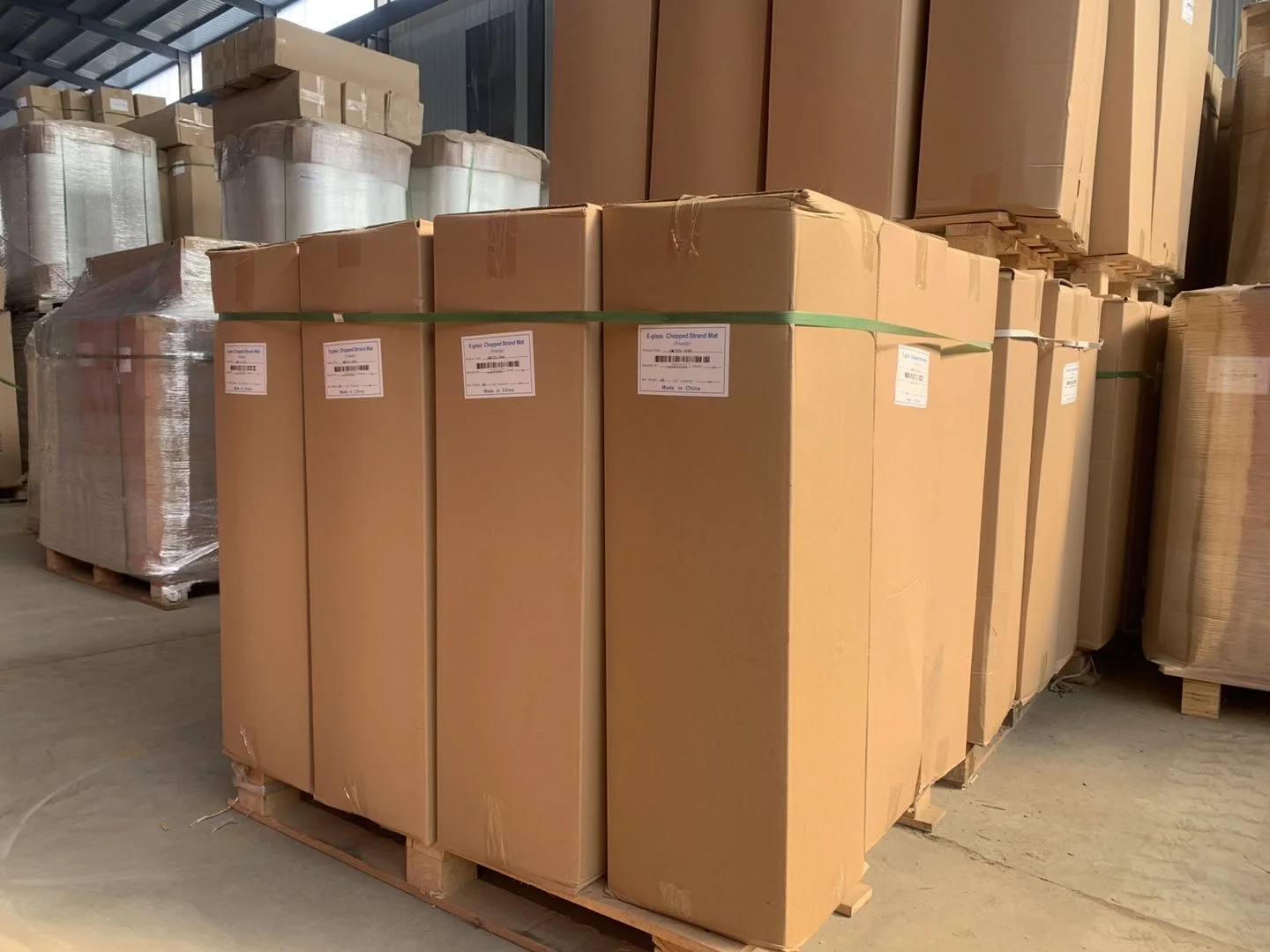 Jushi Ecr Emulsion Csm E Glass Fiberglass Chopped Strand Mat 600g Glass ...