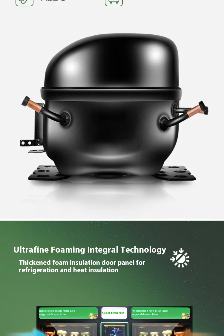 Unmanned Smart Automatic Fresh Food Cabinet Vending Machine