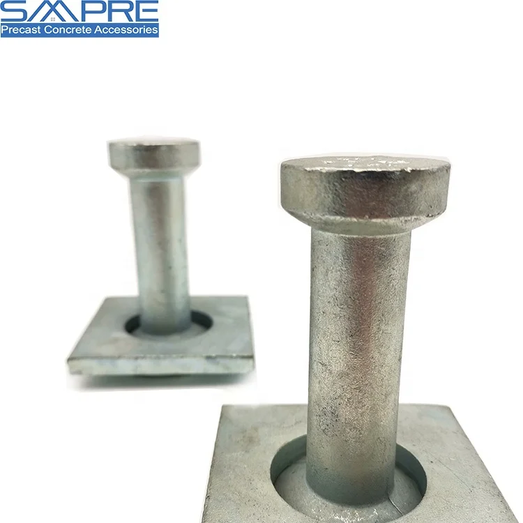 Spherical Head Lifting Anchor With Flat Plate - Buy Lifting Anchors For Precast Concrete ...