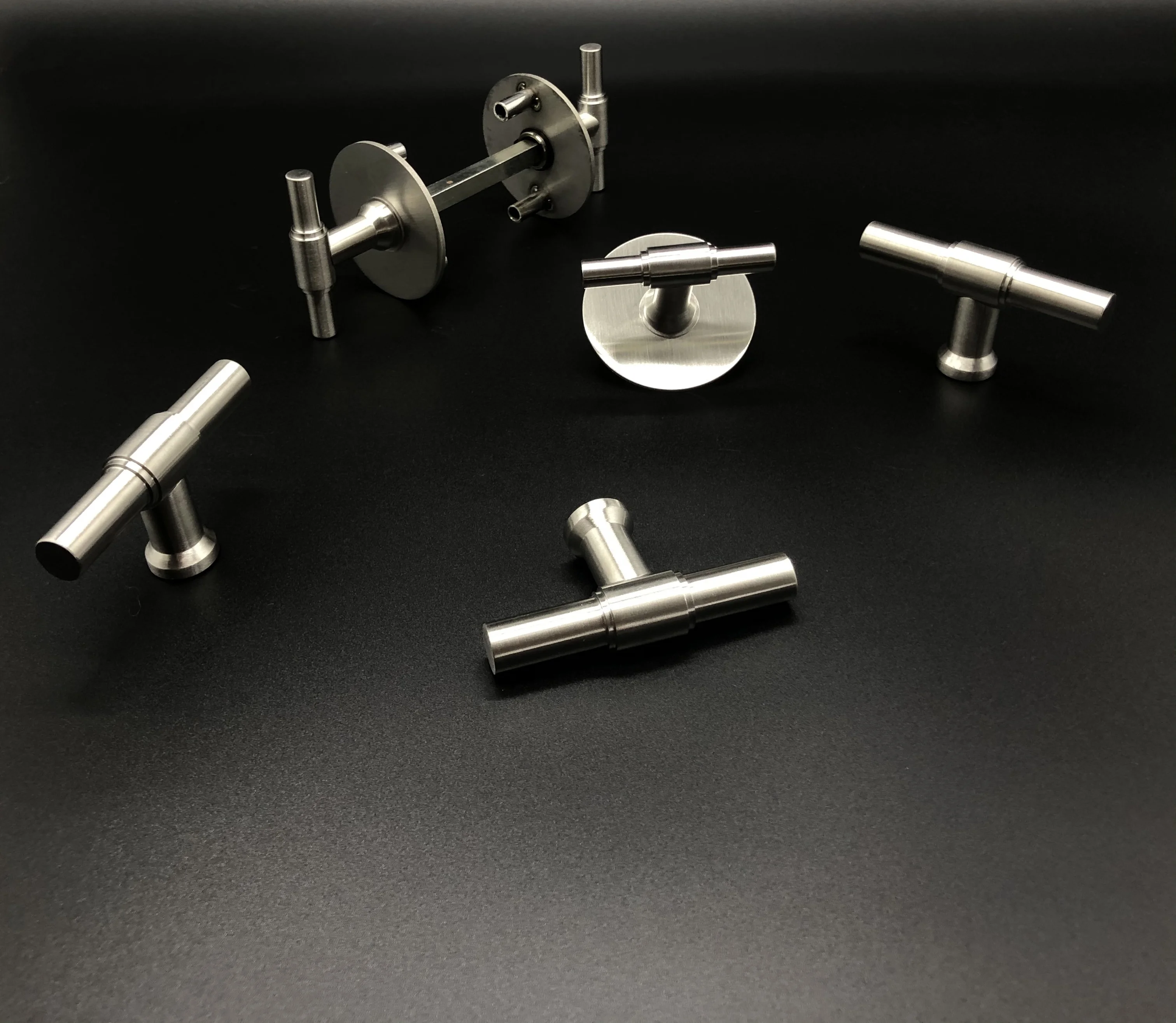 T Type Stainless Steel Cabinet Handles - Durable & Stylish