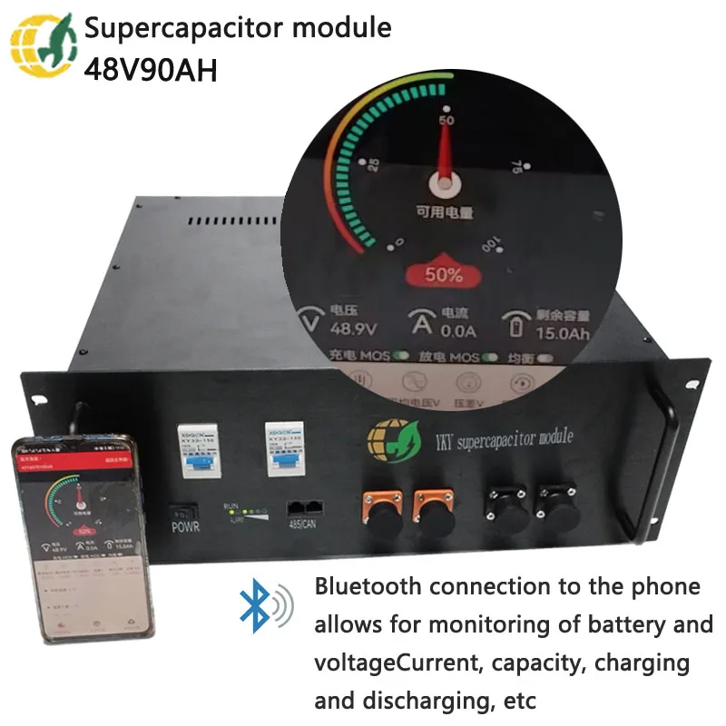 48v90ah 4kwh Power Bank For Solar System With Inverter Graphene Super ...