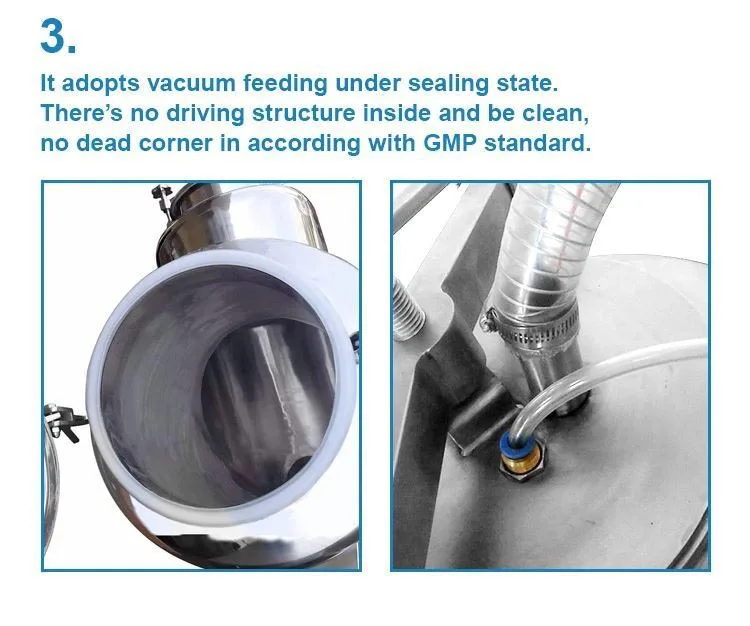 Lab Small V-type Powder Mixer Blender Granulator Machine v Mixing ...