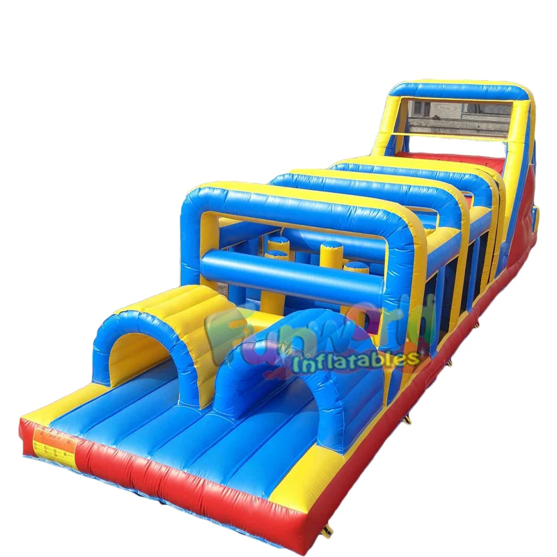 Funwold Kids Inflatable Tunnel - Obstacle Course Adventure