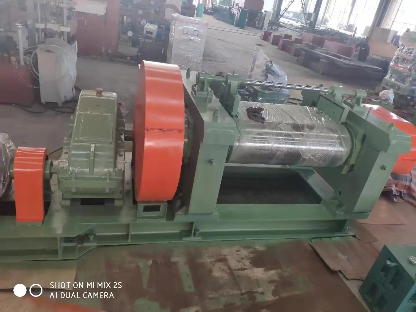 Xk-450 High Technology Mixing Mill,High Accuracy Lab Rubber Two Roll ...