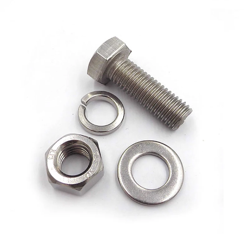 M12 M30 M33 Stainless Steel Bolt Nut Washer - Buy M12 Customized ...