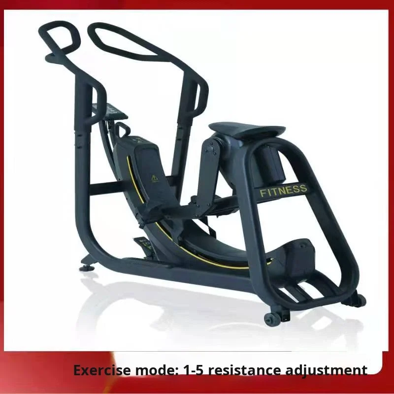 Elliptical Trainer Magnetic Resistance Adjustable Aerobic Commercial ...