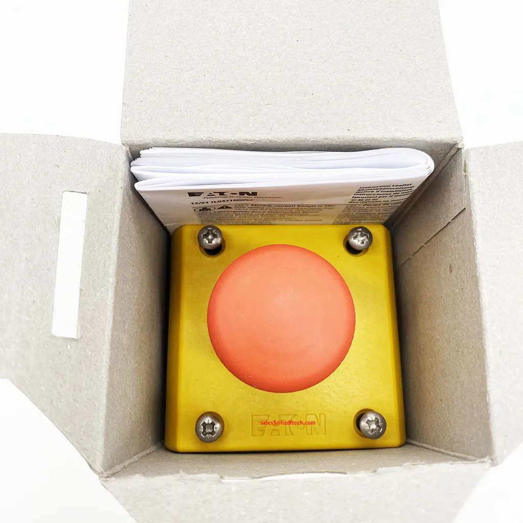 Brand New Original Emergency Stop Button With Box M22-pv/kc02/iy 216524 - Buy Emergency Stop M22 ...