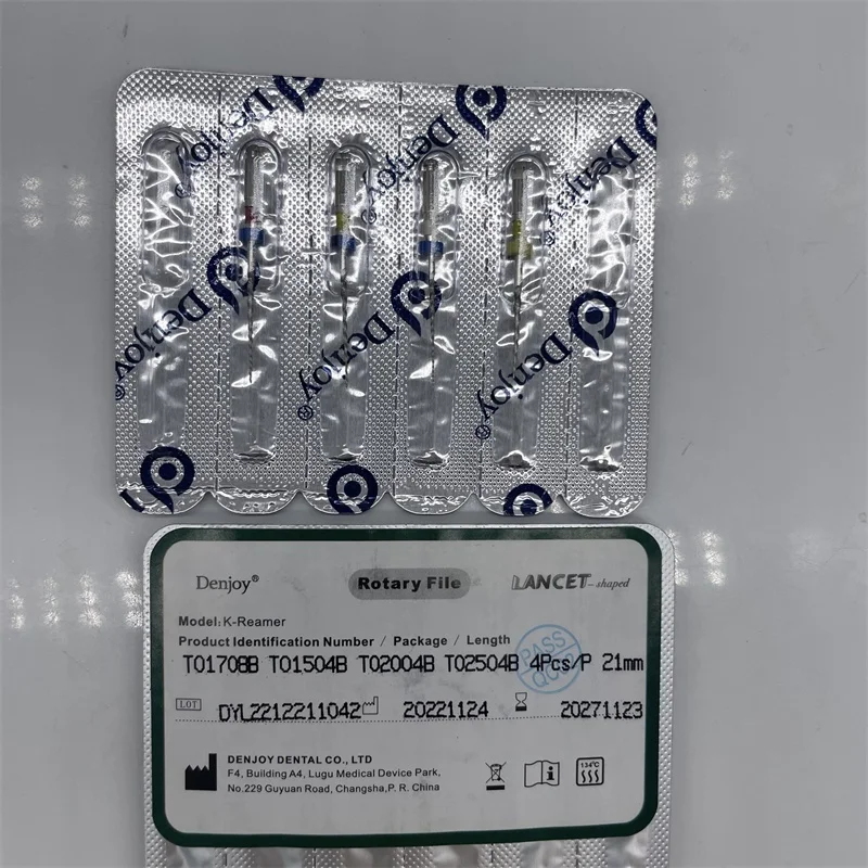 Original Denjoy Dental Cross-Section Rotary Files - Safe & Strong