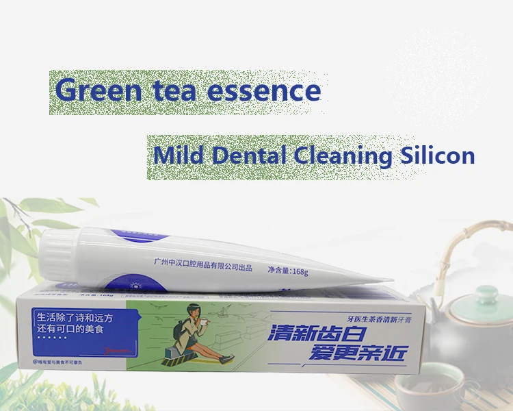 Dentist 168g Wholesale Green Tea Whitening Toothpaste - Buy Toothpaste ...