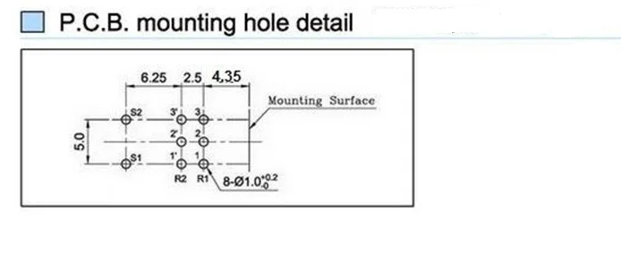 8 Legs Pins RV097GS B10K B50K B100K Double Potentiometer with Switch ...
