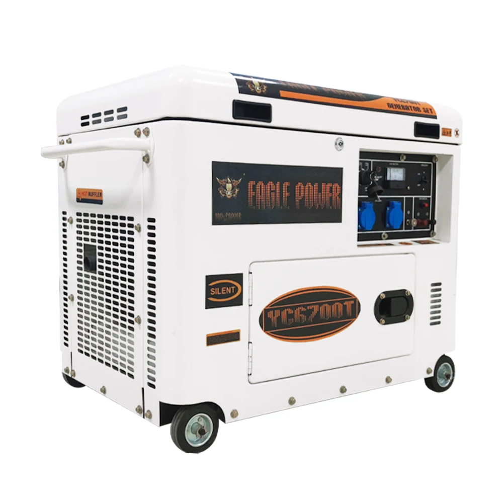 Silent Diesel Generators 5kva 5.5kva 6kva Small Portable High ...