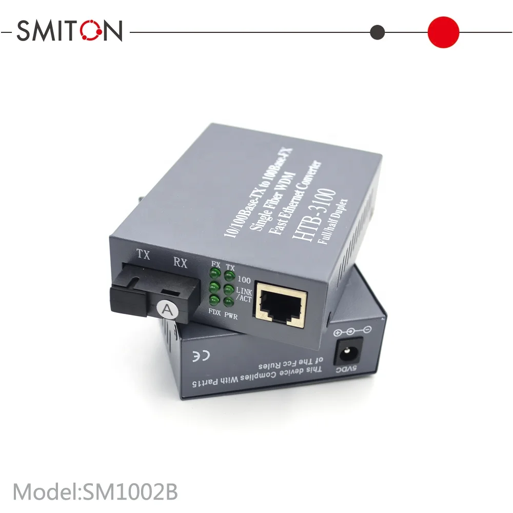 SC Fiber 1.25Gb/s SFP Module to 10/100/1000Base-Tx Fiber Media ...
