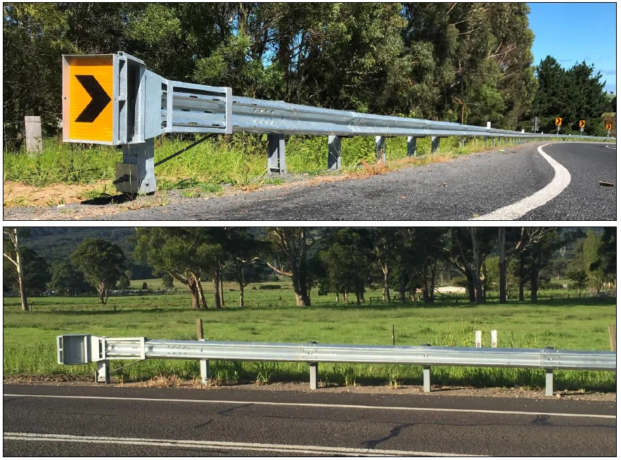 Roads Safety Highway Guardrail Used Skt End Terminal For Sale - Buy ...