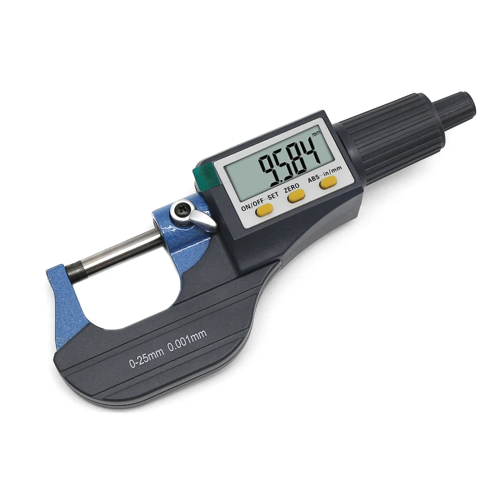 25-50mm Digital OD Electronic Micrometer with 0.001mm Resolution ...